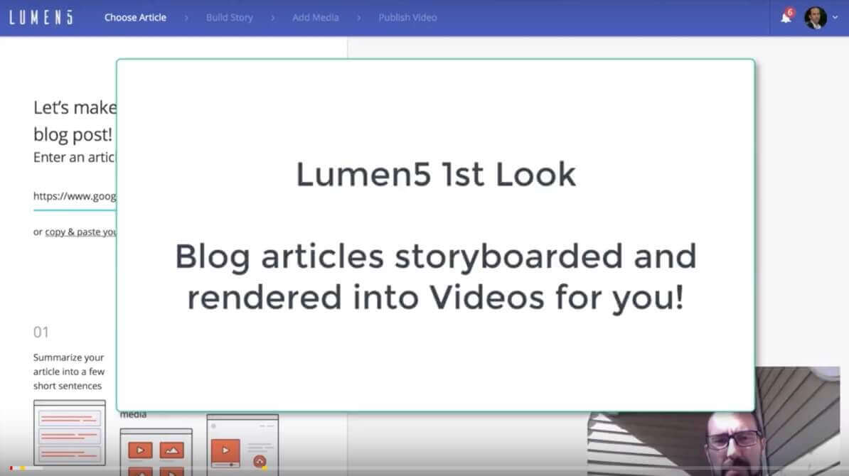 Convert Text Blog Posts to Videos -Automated tool